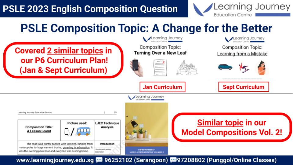 updated2023 2022 2021 PSLE composition Oral Topic Day 1 2 Poster 2 (2 ...