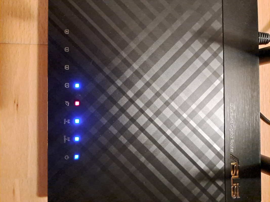 RT-AC1900U Firmware flashing failed - red wan light - cannot connect to ...