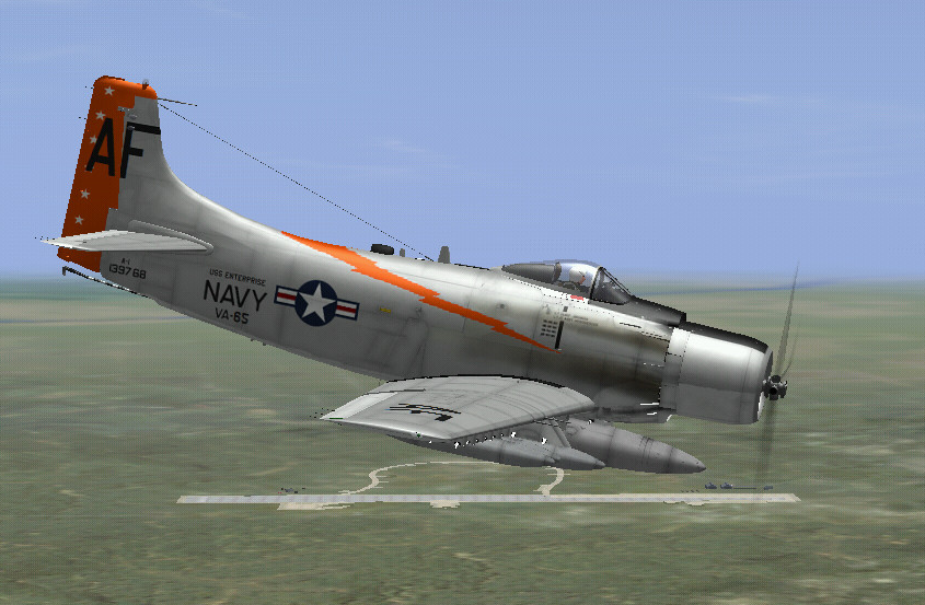 VA-65 and VA-42 Skyraiders 1960-62