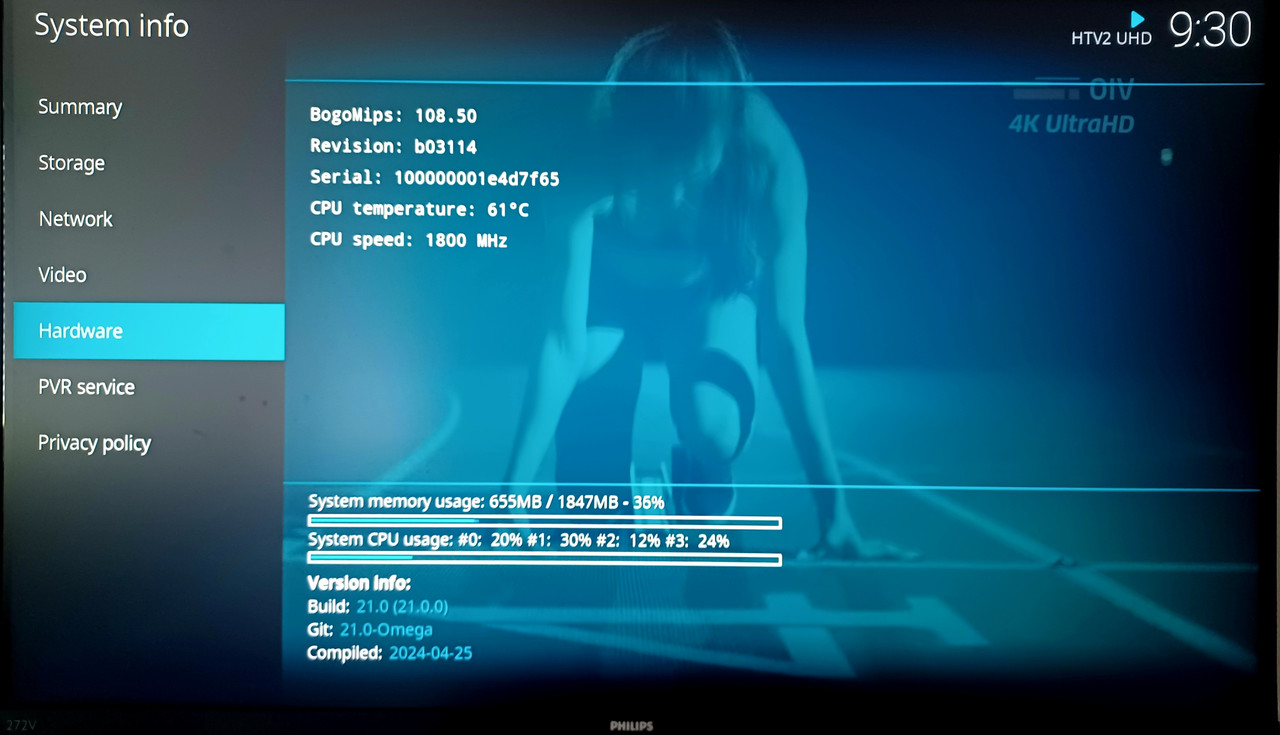 Raspberry Pi 4 B + HEVC tuner - Video i audio oprema - Satelitski forum