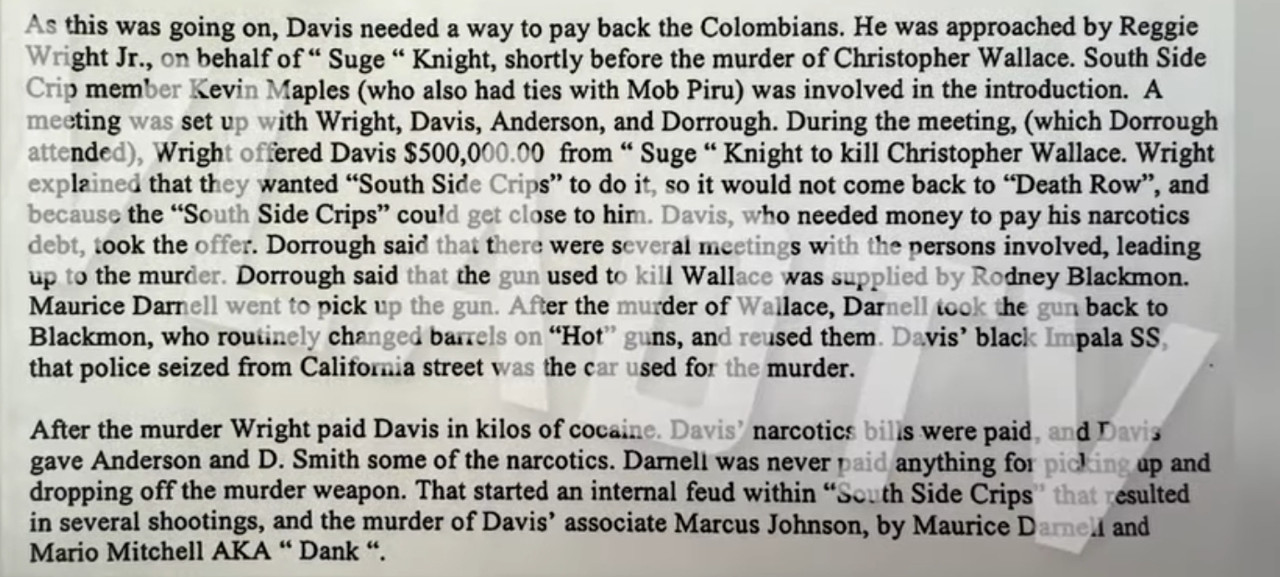 Michael Dorrough, who was Orlando Anderson's friend implicated Reggie ...