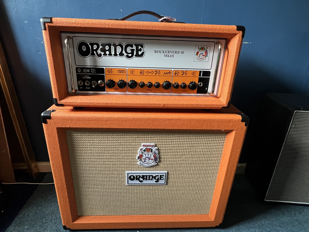 SOLD Orange Rockerverb Mk iii 50 head & 2x12 - Amps £ Discussions on ...