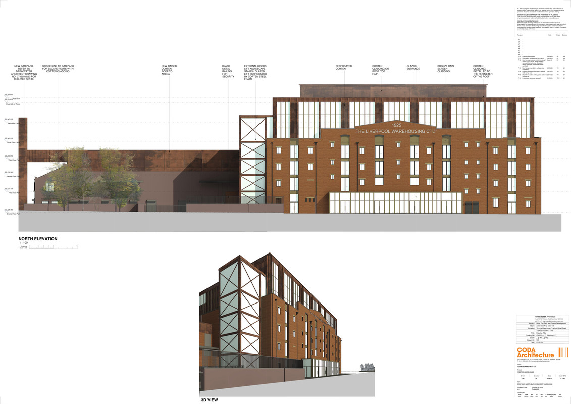 Victoria Warehouse Renovation | Trafford Wharf Rd | 24m | Approved ...