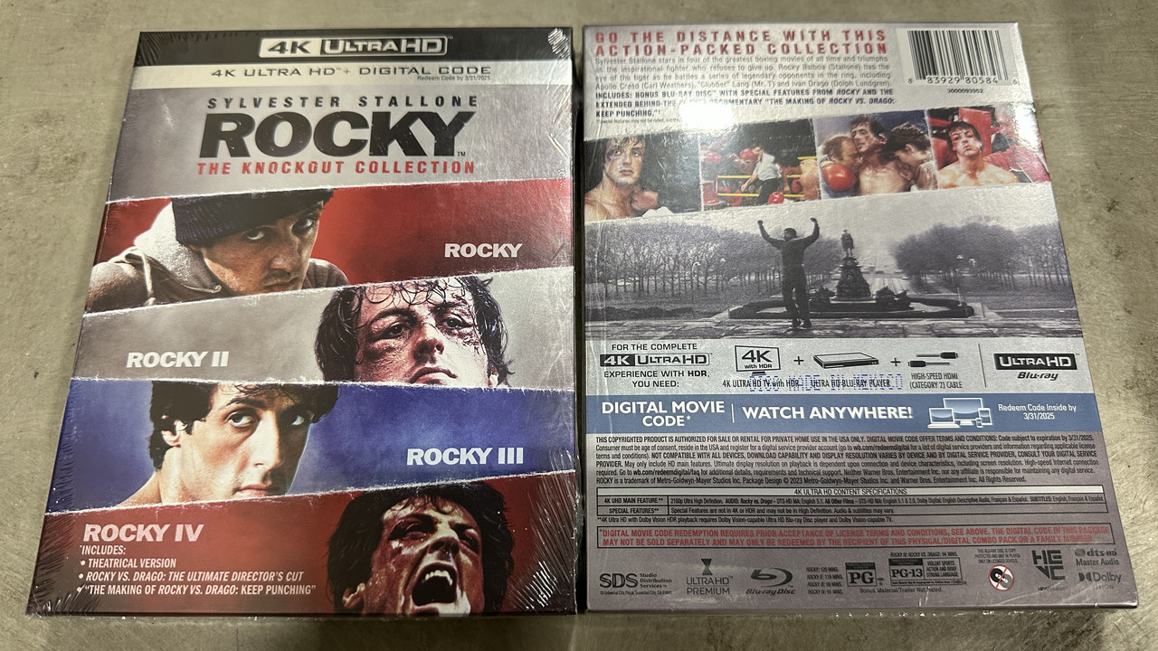 Rocky 4K UHD Boxed set - 2/28/23 - Page 61 - Blu-ray Forum