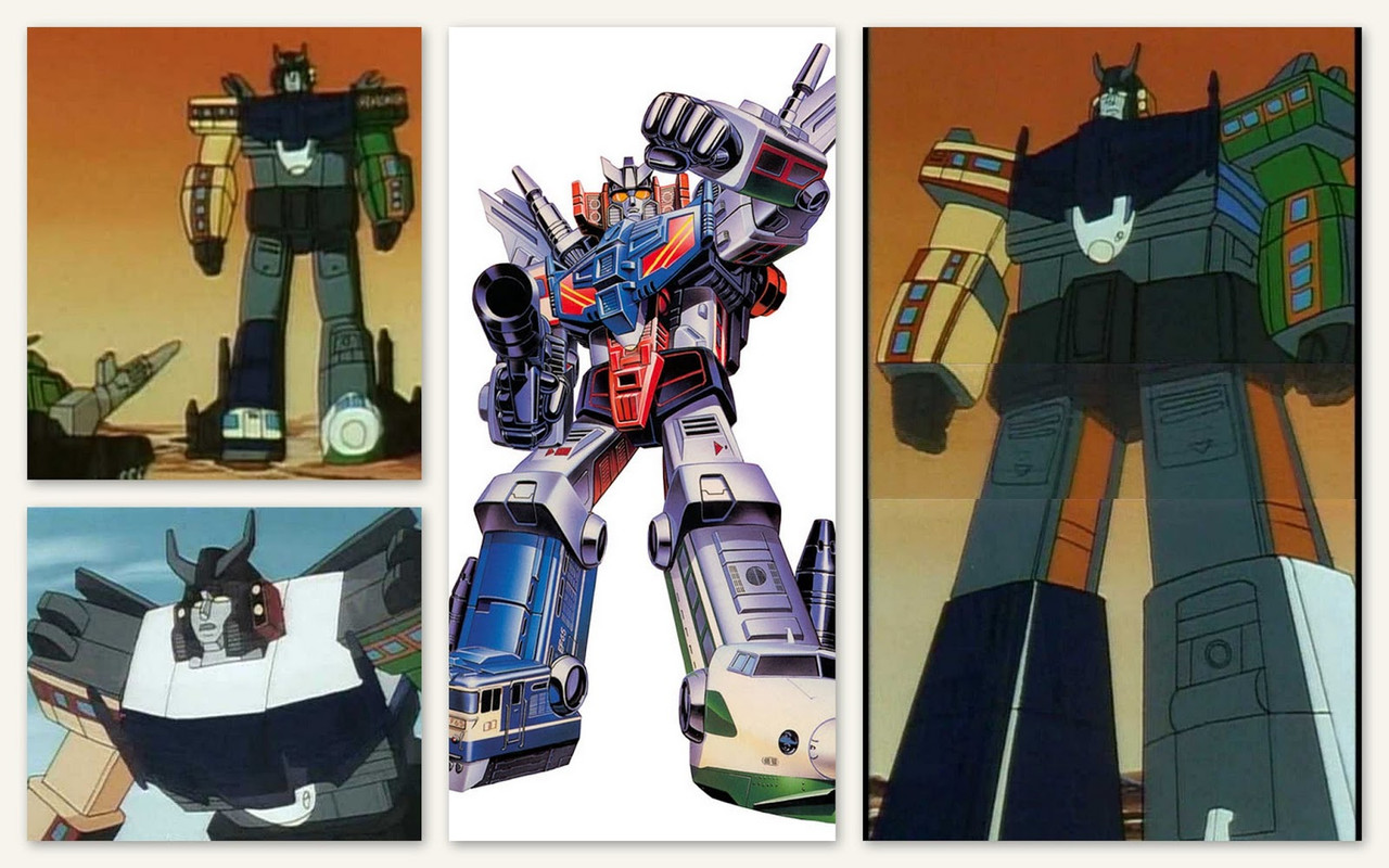 Raiden Diaclone Trainbot Headmaster Shouki Getsuei Yukikaze Suik ...