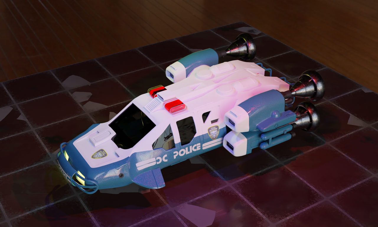 Space Precinct cruiser - Buy Royalty Free 3D model by Ralph's Workshop ...