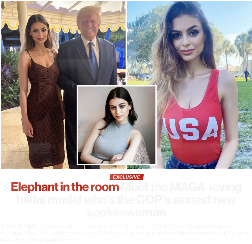 Meet Elizabeth Pipko, the MAGA-loving bikini model who’s the GOP’s ...