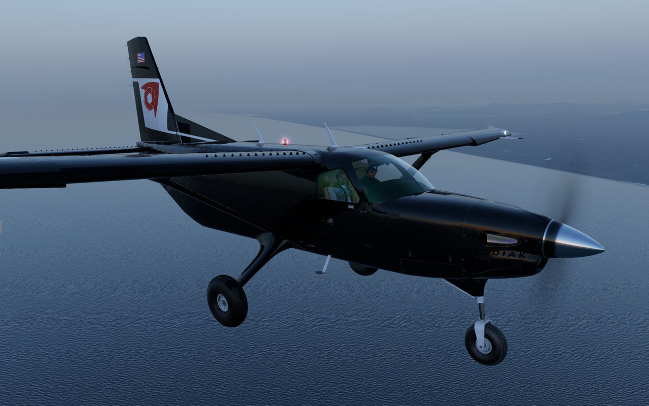 North Slope Coastal Run, Flight 6 - PAVL to PAOT - Daher Kodiak 100 ...