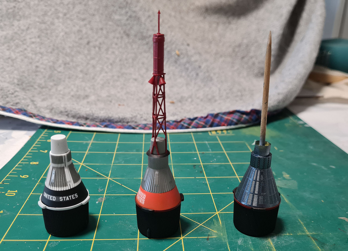 1/72 Horizon Models Mercury Spacecraft - Work In Progress - SF ...