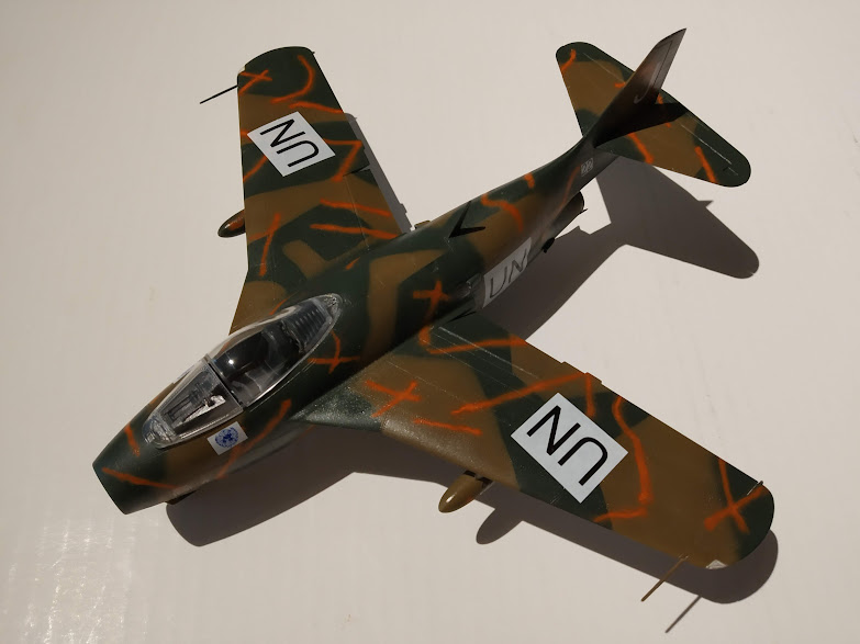 Saab J.29B Tunnan .... 1/:52 Hobby Boss - and not in scale 1:48! - Work ...