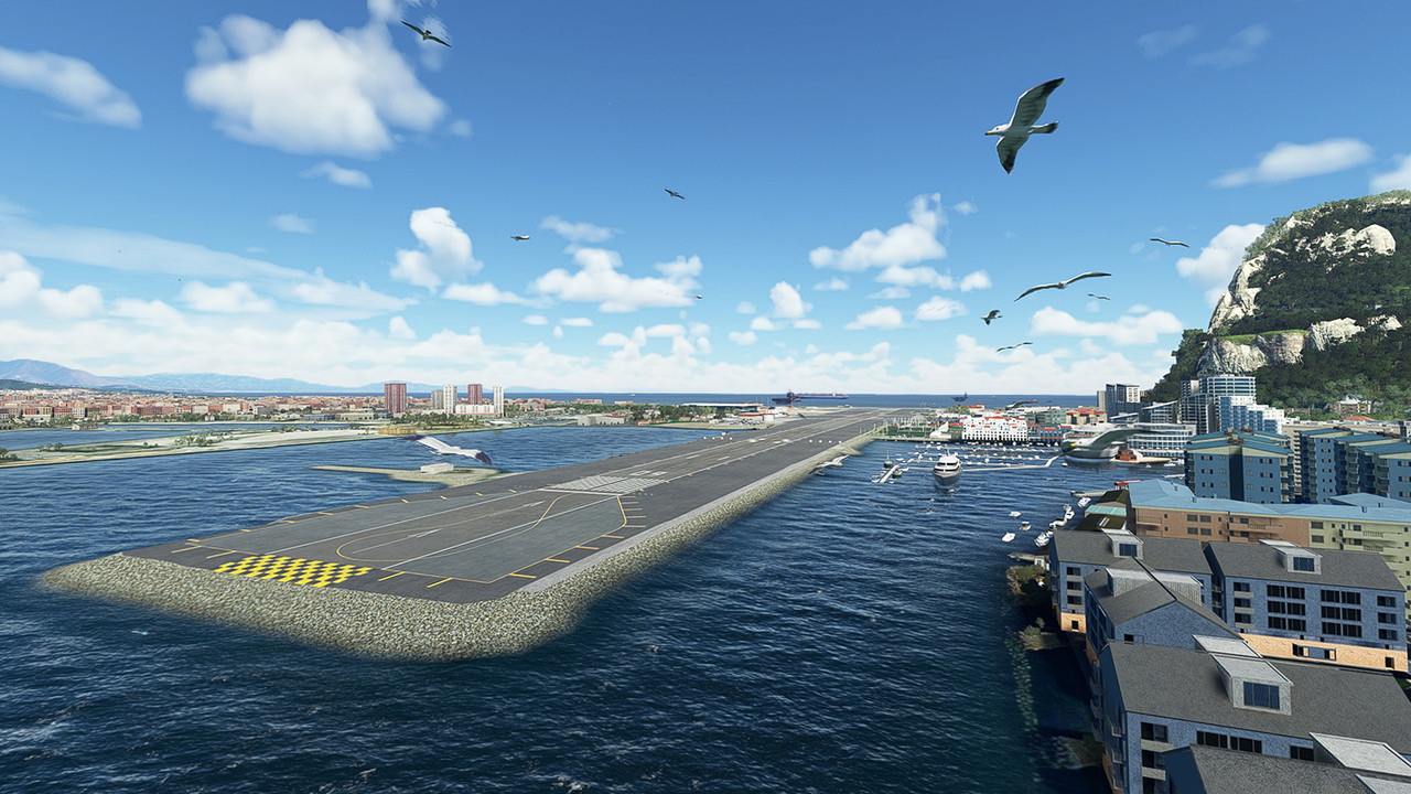 More lifelike views on Gibraltar - The AVSIM Screen Shots Forum - The AVSIM Community