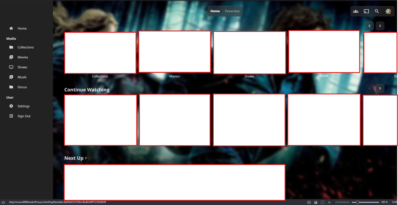 Jellyfin web screenshot — Postimages