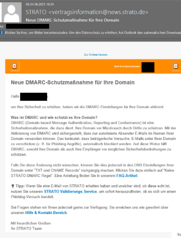 Strato aktiviert automatisch die DMARC-Prüfung für Mails | Borns IT- und Windows-BlogBorns IT ...