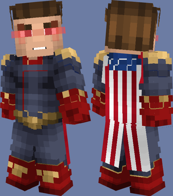 The Homelander - The Boys Minecraft Skin