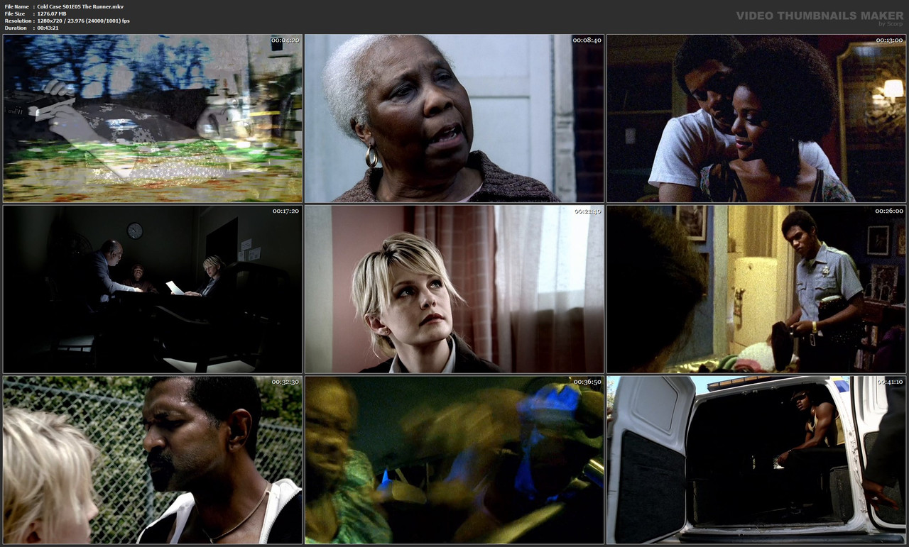 Cold Case S01 E05 The Runner mkv — Postimages