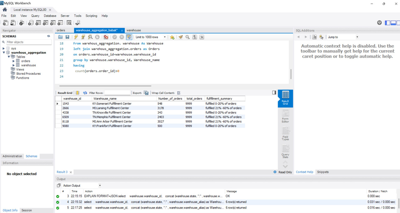 Babak Alaodolehei | SQL-Aggregation-project