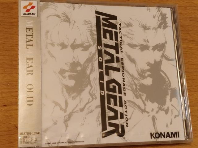 Metal Gear Solid Mgs1 Original Soundtrack Ost Cd New Sealed Case