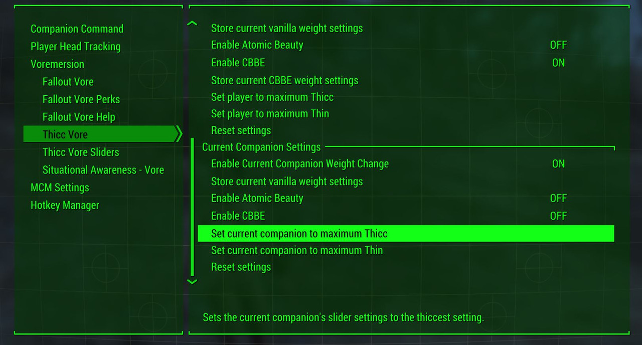 Eka's Portal • View topic - Fallout Vore Overhaul Addon: Voremersion v1.4.8