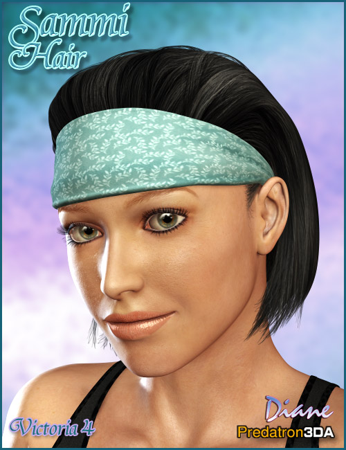 Sammi Hair 2025 - Free Daz 3D Models