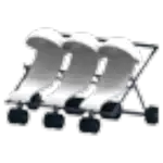 Triple Stroller (Strollers) - Adopt Me Value List | Adoptme