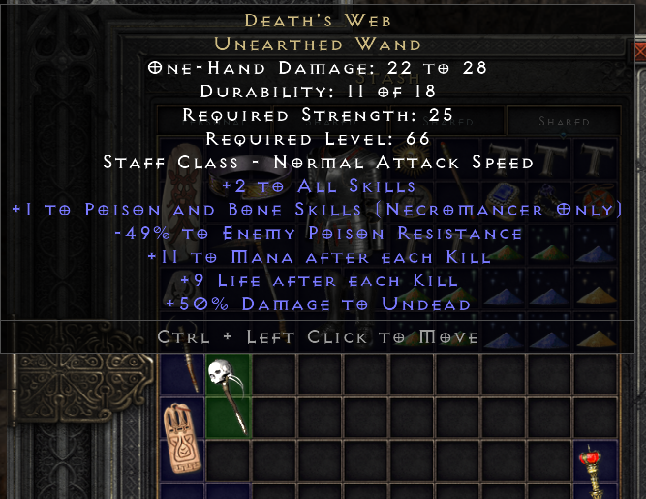 Death's Web 1/49/11/9 - Topic - d2jsp