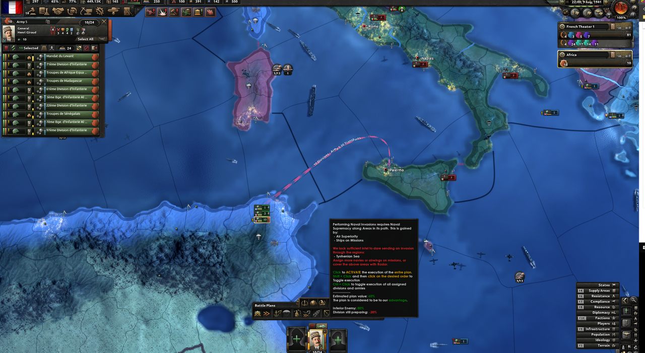 We lack sufficient intel for naval invasion : r/hoi4