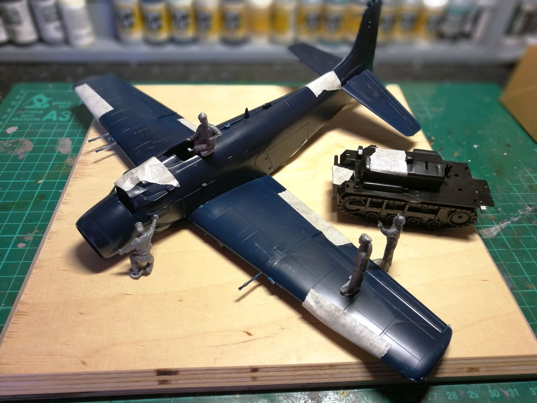 Skyraider crash landing - Work In Progress - Dioramas - Britmodeller.com