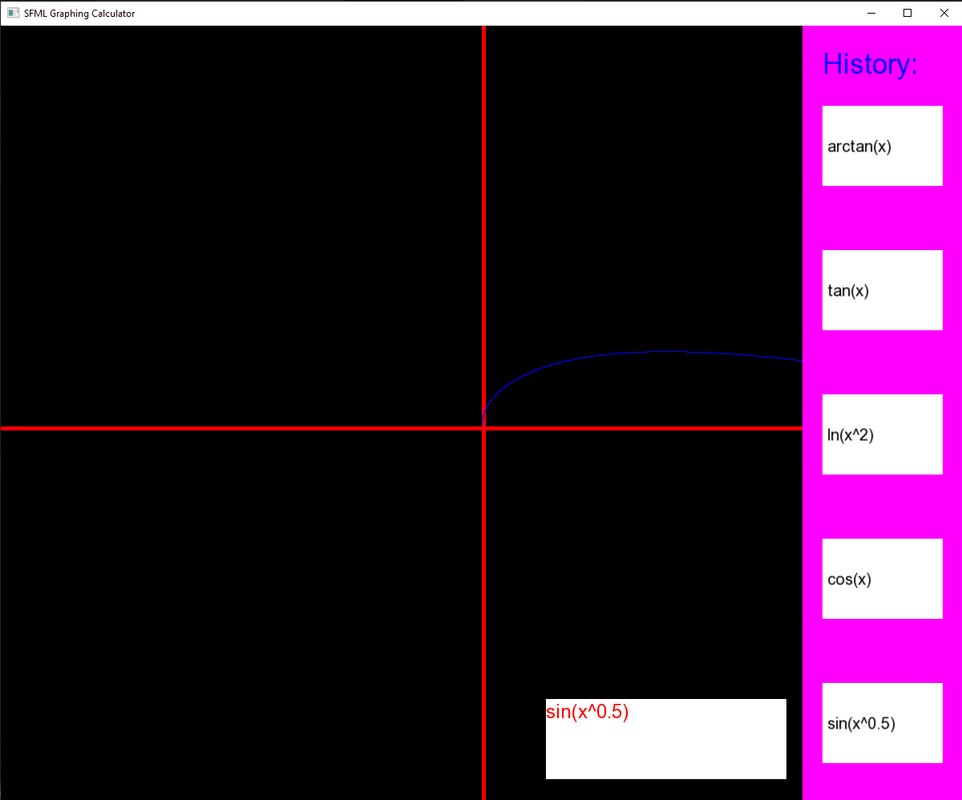 GitHub - Serenity0204/Graphing-Calculator: C++ SFML Graphing Calculator