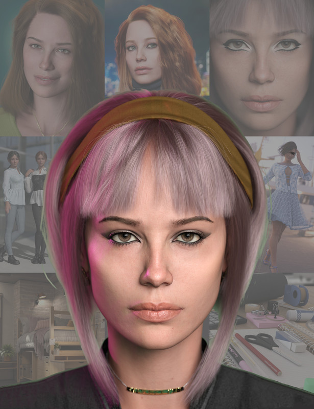 Julia 9 HD College Life Bundle » TOPGFX | Daz3d Renderosity Poser 3D Stuff Free Download