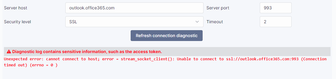 [SOLVED] OAuth plugin, cannot connect to host / English support / Forum GLPI-Project