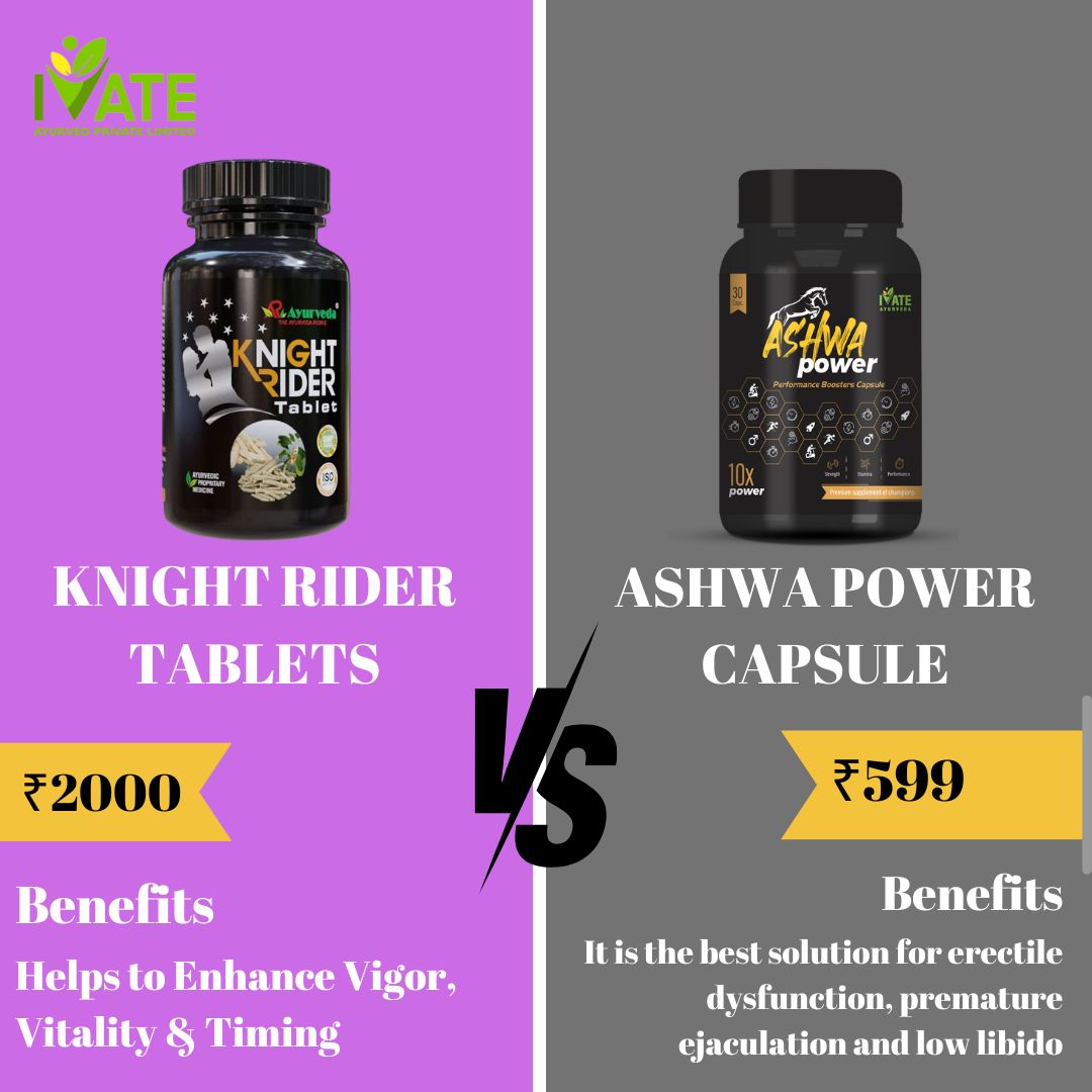 KNIGHT RIDER TABLETS Vs ASHWA POWER CAPSULE — Postimages