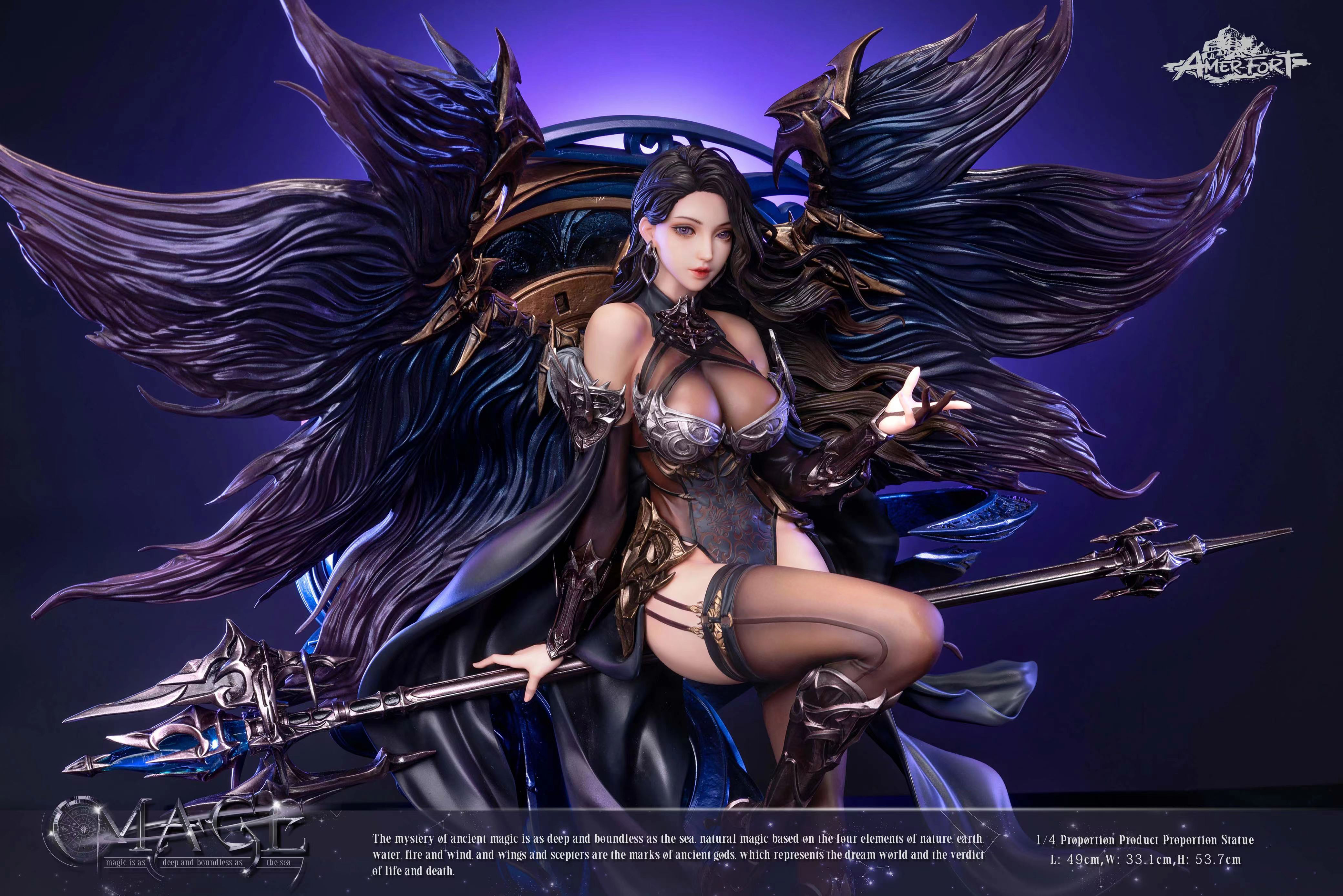 PJ否極 AmerFort 精靈系列第二彈 MAGE 1/4 GK - easoncool99的創作 - 巴哈姆特