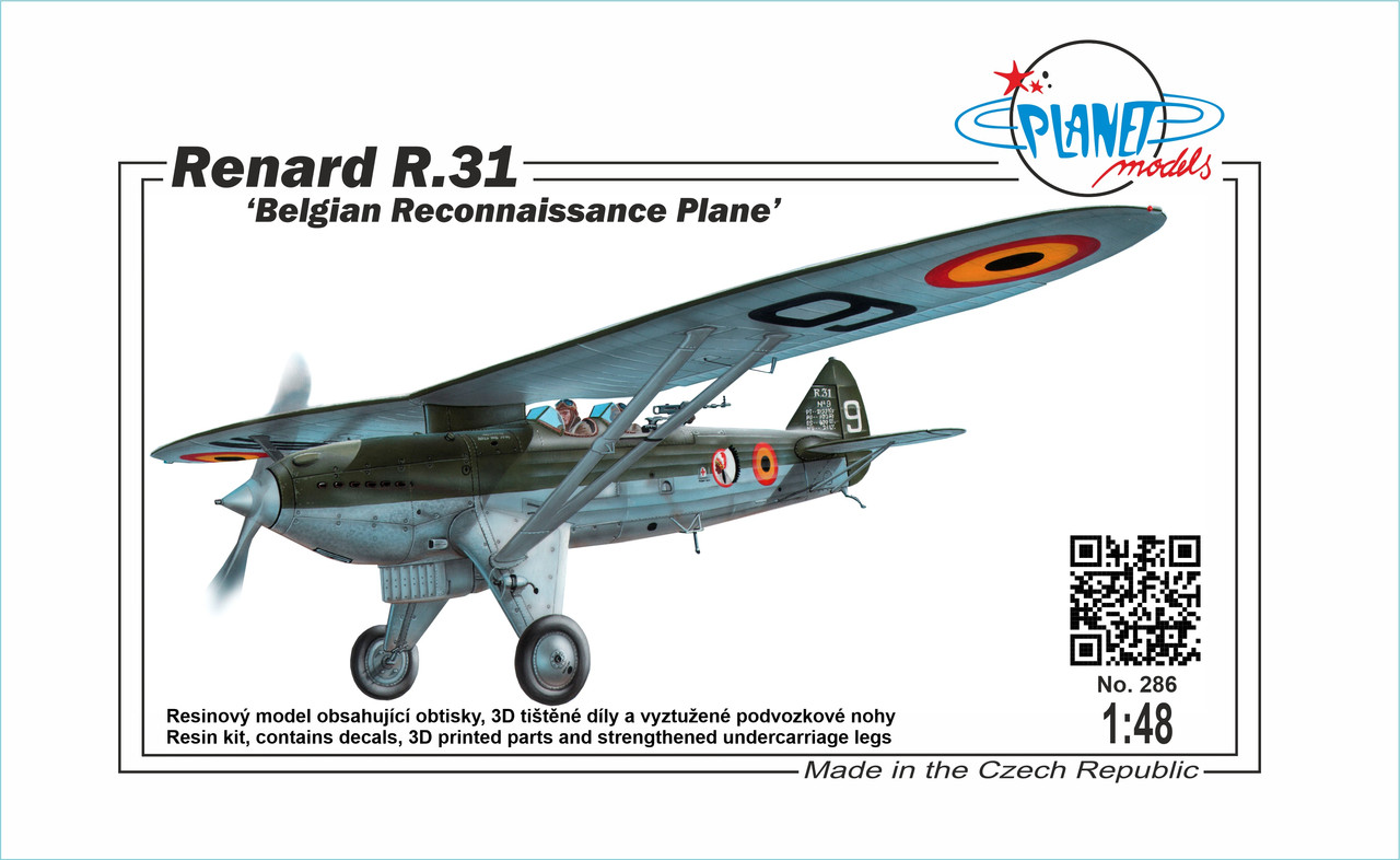 1/48 - Renard R-31 resin kit by Planet Models - box art - release in ...