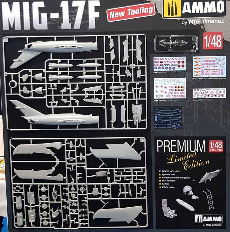 1/48 - Mikoyan-Gurevich MiG-17F/LIM-5 & Shenyang J-5 "Fresco-C" by AMMO by Mig - released ...