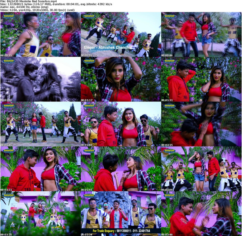 Bhj1420 Manisha Red Sonoton — Postimages