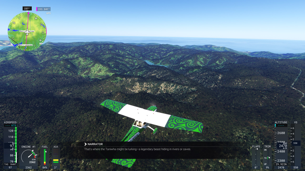 NZFF • Kea Skies -- Auckland Narrated Scenic Tour - MSFS2024