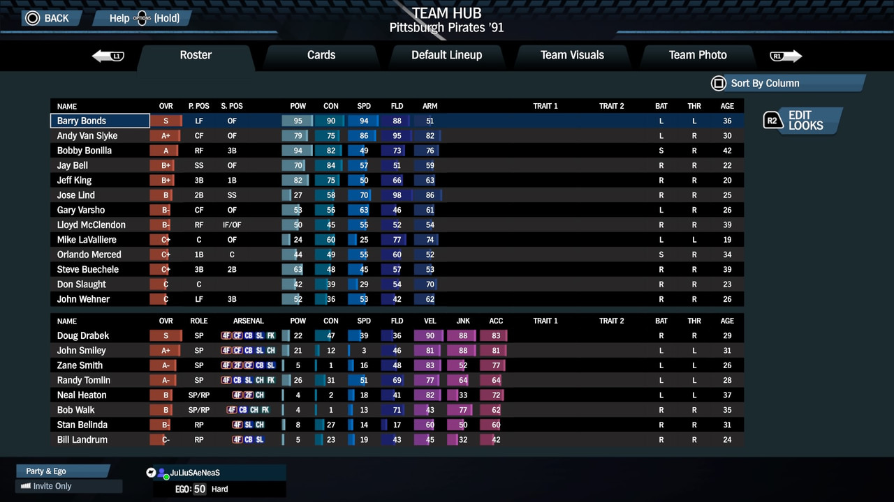 pirates91 roster — Postimages