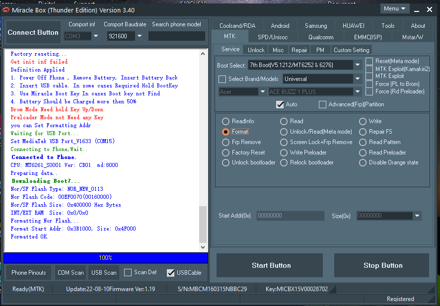 Tecno t372 password remove done by miracle 3.40 - GSM-Forum