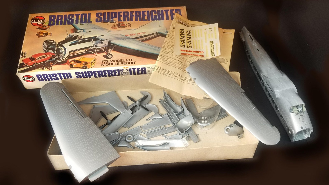 Airfix Silver City Bristol Superfreighter - Bristol Aeroplane Company ...