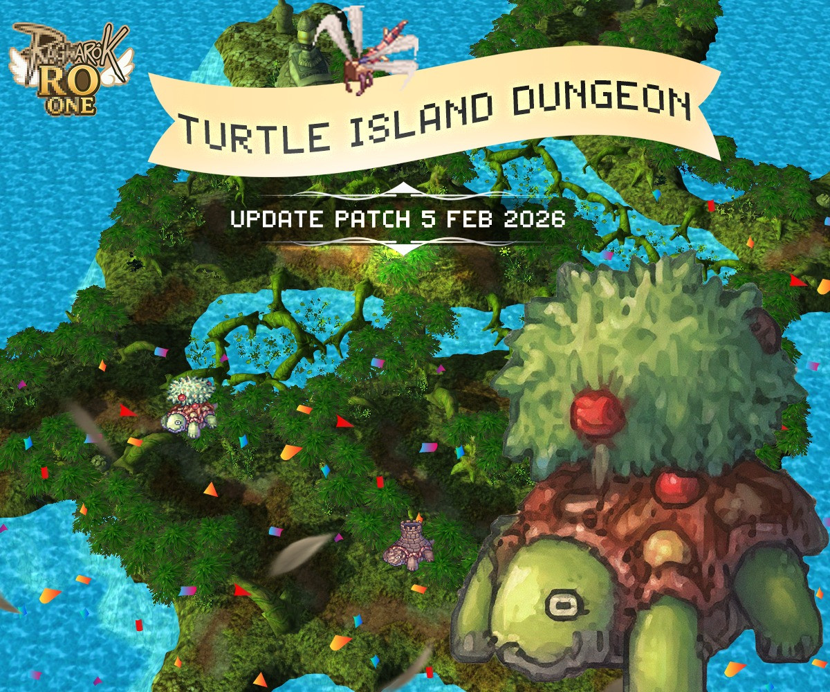 Map Update : Turtle Island Dungeon ตำนานดันเจี้ยนเกาะเต่า