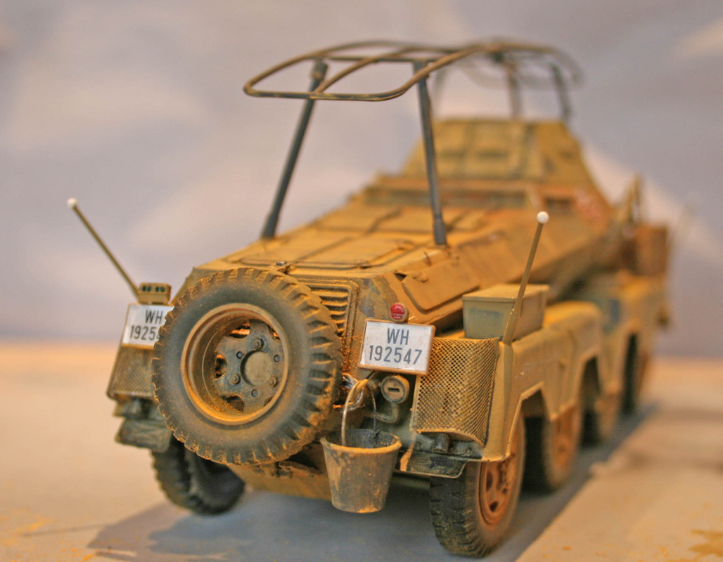 Tamiya 1/35 Sd.Kfz 232 8 Rad - Ready for Inspection - Armour ...