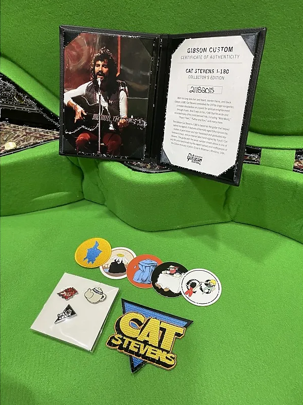 Gibson Cat Stevens J-180 Collector's Edition - Gibson Acoustic - Gibson ...