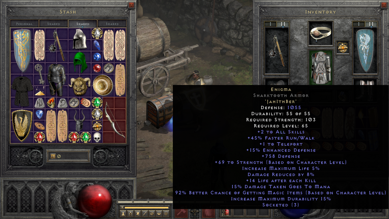 15/15 Sharktooth Enigma & 15ed Gothic Plate Enigma - Topic - d2jsp