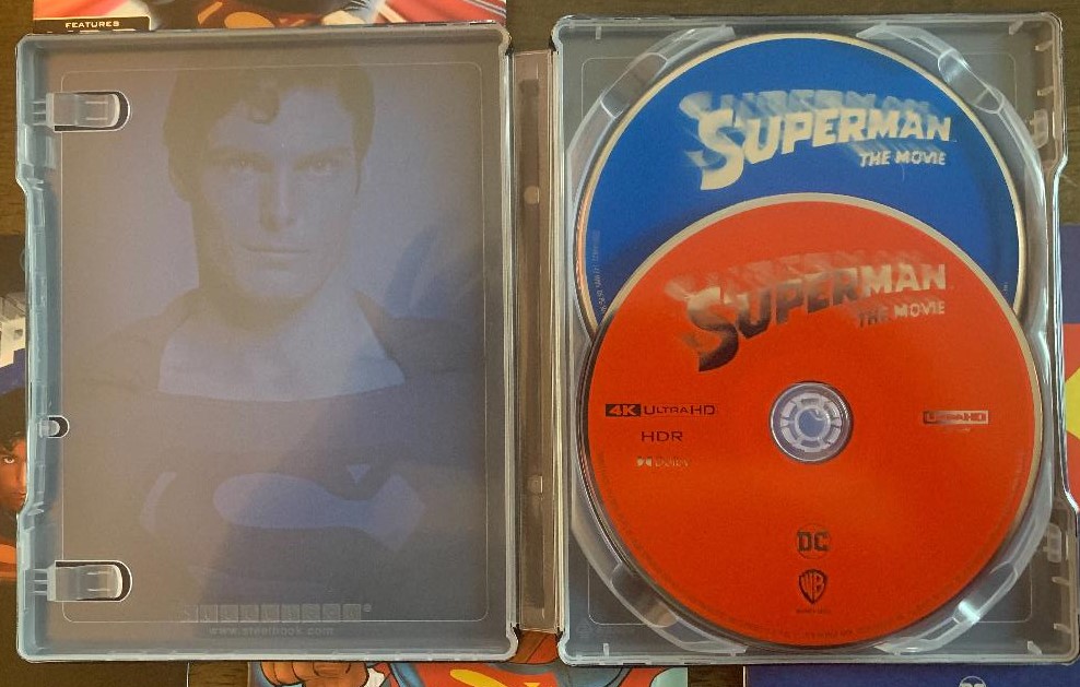 Superman 5-Film Collection 1978-1987 4K Steelbook Collection (Amazon ...