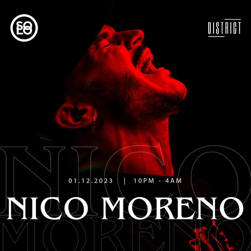 Nico Moreno brings hard techno to Cardiff this December | Skiddle