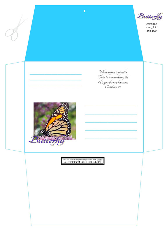 PGFE Butterfly Envelope A4 — Postimages
