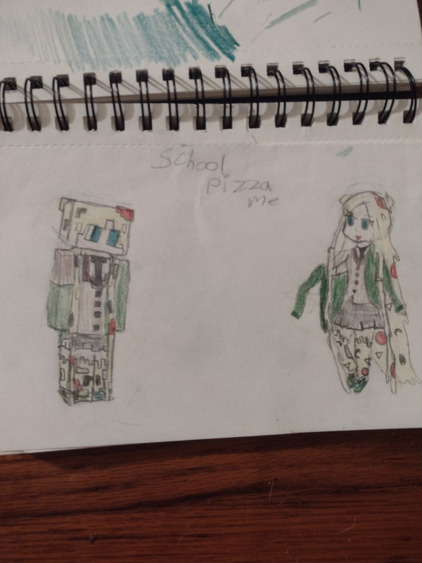School pizza me Minecraft Skin
