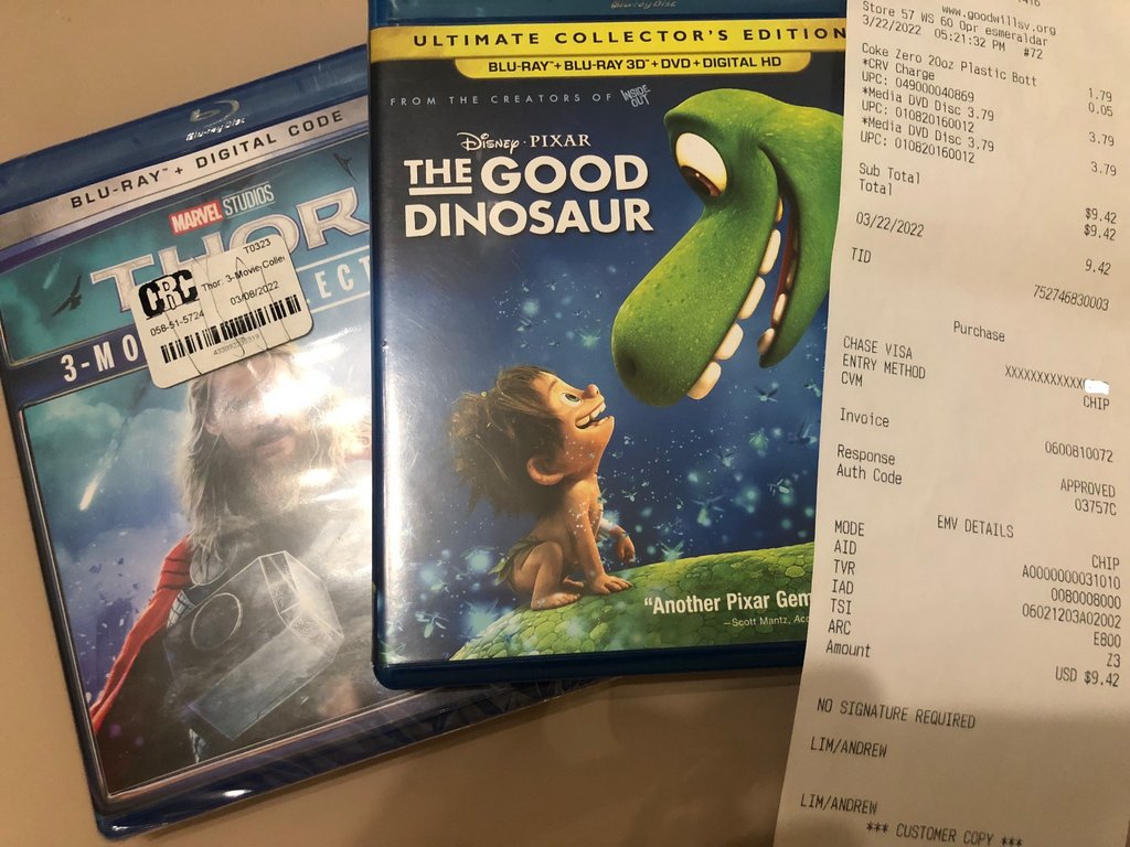 Goodwill & Thrift Store Scores - Page 13 - Blu-ray Forum
