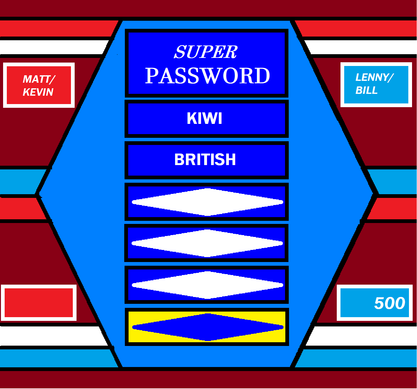 New Super Password Board 3 — Postimages