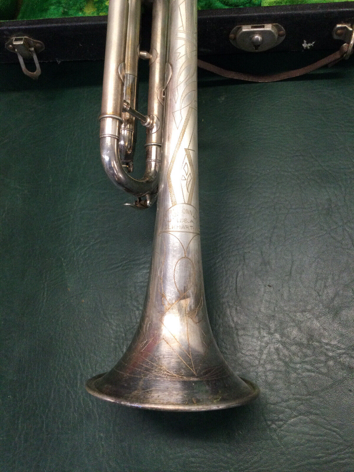 CG CONN 1933 10 B Trumpet sn 289795 (4) — Postimages